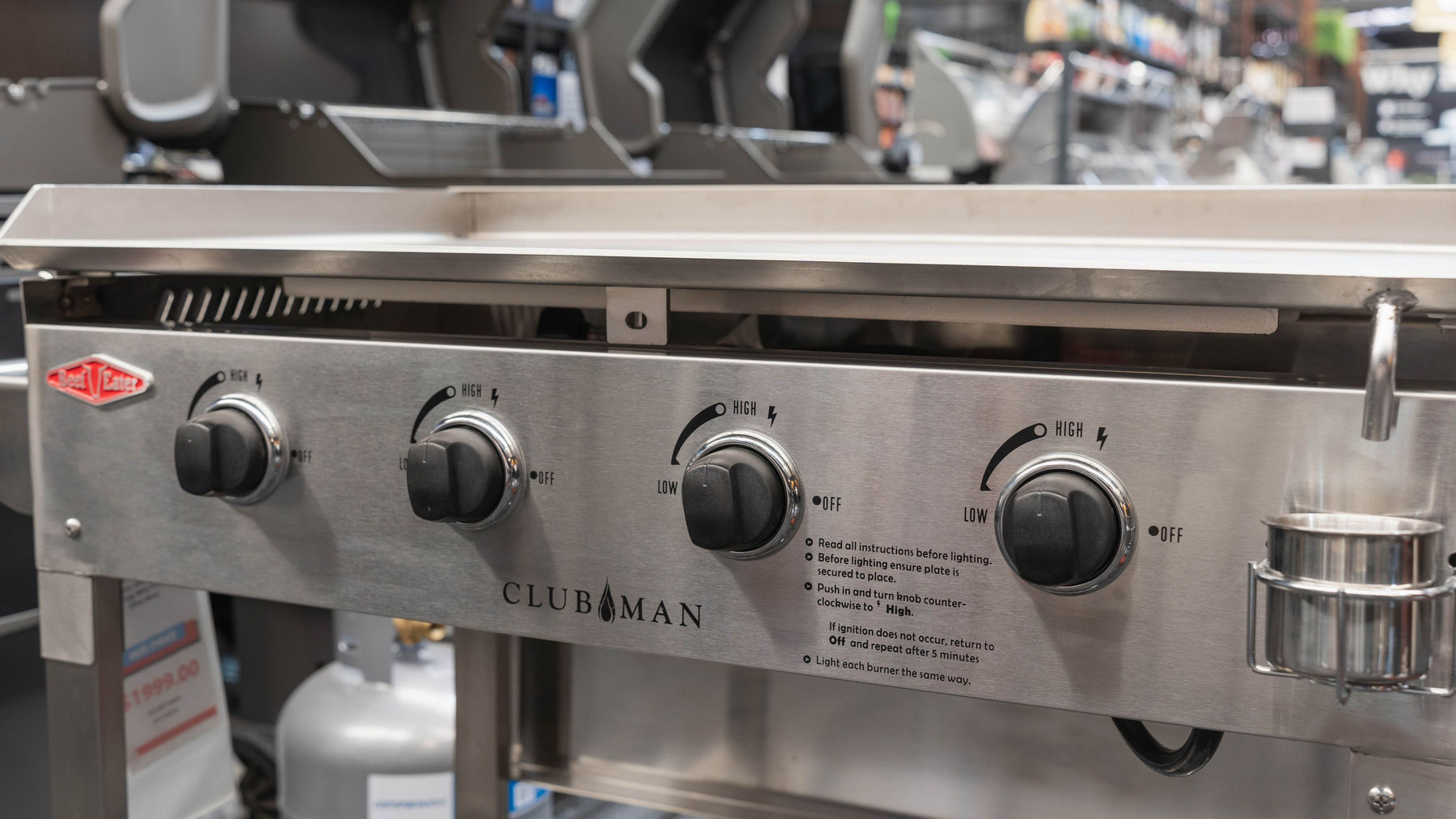 Beefeater Clubman Stainless Steel All Plate BBQ – Joe's BBQs