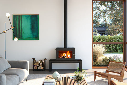 Blaze 905 Wood Fire with Coffee Table Base – Joe's BBQs