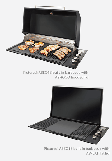 Artusi Black Built In BBQ with Black Roasting Hood – Joe's BBQs